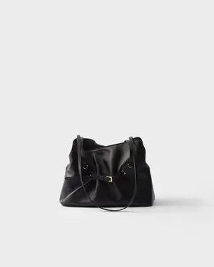Prada Small Nappa Leather Bag - Black