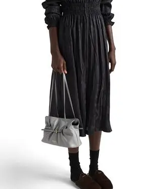 Prada Small Nappa Leather Bag - Grey