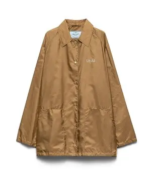 Prada Lightweight Re-nylon Blouson Jacket - Brown