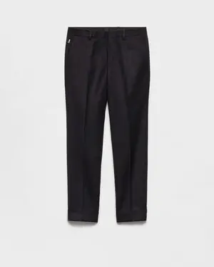 Prada Slim-fit Wool Trousers