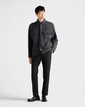 Prada Slim-fit Wool Trousers