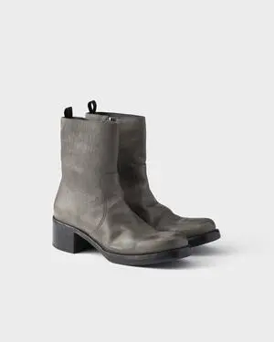 Prada Leather Booties