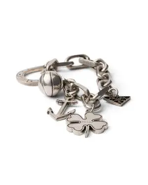 Prada Metal Charm Bracelet