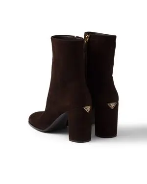 Prada Suede Booties