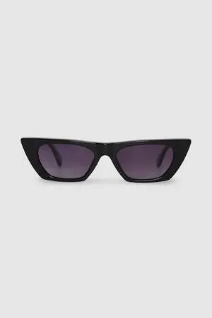 ANINE BING Pierre Sunglasses Black