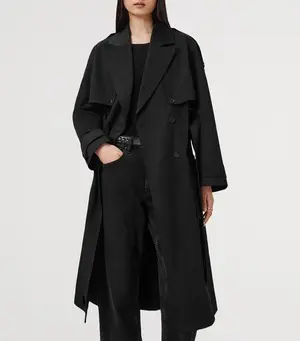 ALLSAINTS Cadence Hybrid Trench Coat