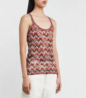 Missoni Swirl Zigzag Tank Top