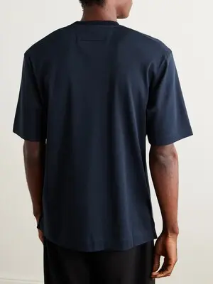 Zegna Cotton And Silk-blend Jersey T-shirt