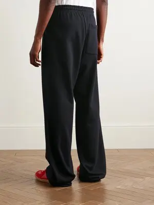 Dries Van Noten Straight-leg Cotton-jersey Sweatpants