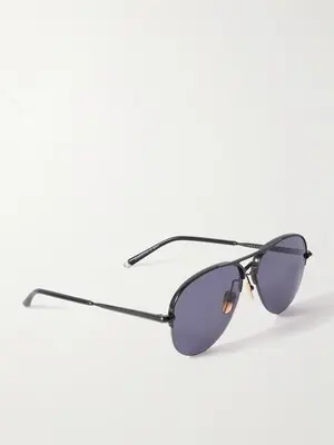 JACQUES MARIE MAGE Amelia Aviator-style Sunglasses