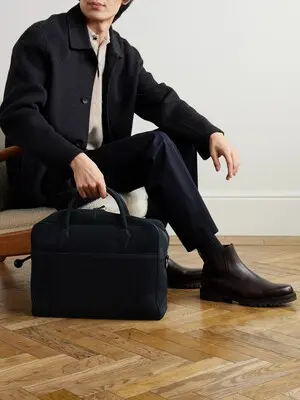 METIER Métier Closer All Day Nubuck Briefcase - Blue