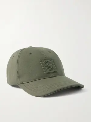 Loewe Anagram Baseball Cap - Green