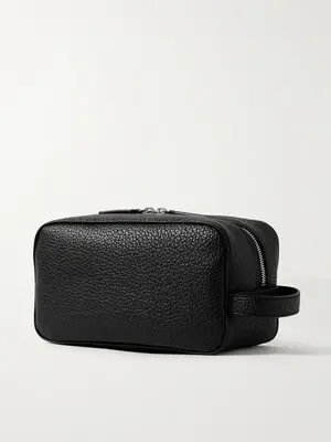 METIER Full-grain Leather Wash Bag