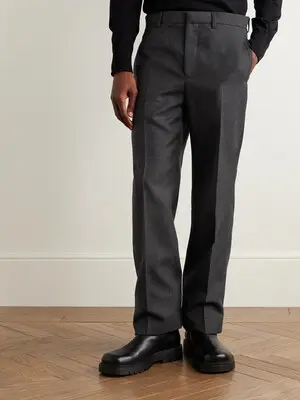 Givenchy Slim-fit Straight-leg Wool-twill Trousers