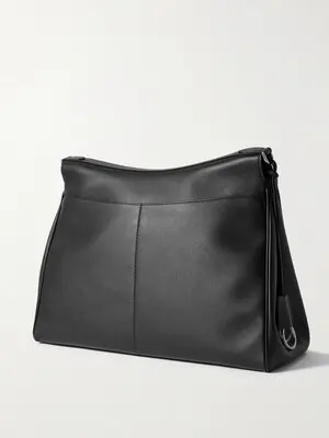 Balenciaga Rodeo Leather Messenger Bag - Black