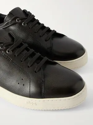 Berluti Playtime Full-grain Venezia Leather Sneakers
