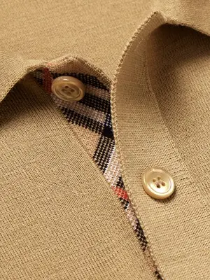 Burberry Wool Polo Shirt