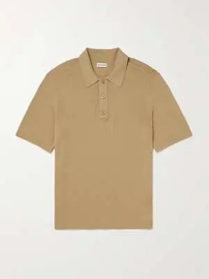 Burberry Burberry - Wool Polo Shirt - Men - Neutrals - M Sand