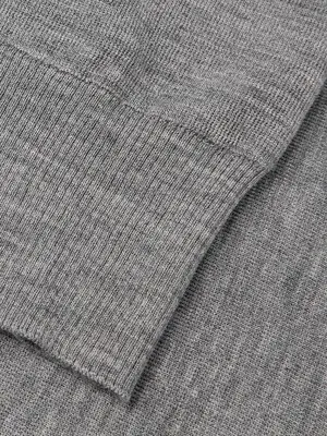 Burberry Slim-fit Wool Sweater - Gray