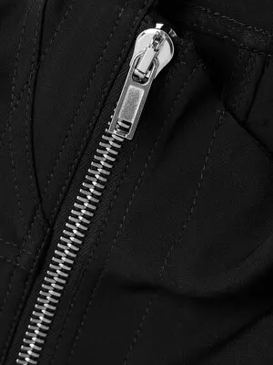 Rick Owens Gary Wool-blend Biker Jacket - Black