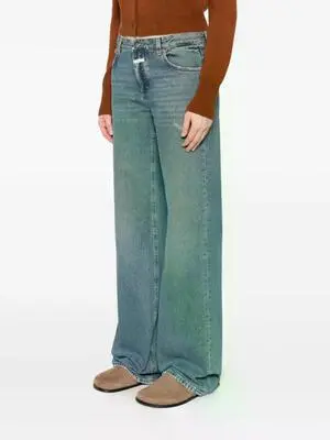 Closed Distressed Detail Five-pocket Jeans