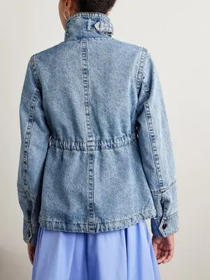 Co Denim Utility Jacket - Blue
