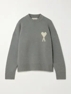 Ami Drop Shoulder Knitwear For Women