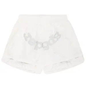 SP5DER Og Web Double Layer Shorts - White