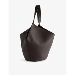 Khaite Lotus Large Leather Tote Bag