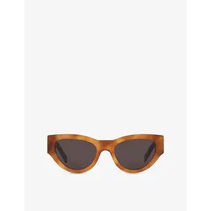 Saint Laurent Sl M94 Cat-eye Sunglasses - Brown