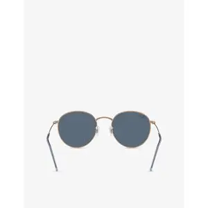 Ray-ban Phantos-frame Metal Sunglasses - Gold