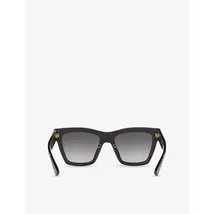 Gucci Gg1714s Cat Eye-frame Sunglasses - Black