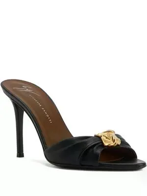 GIUSEPPE ZANOTTI 90mm Cherie Pleated Sandals