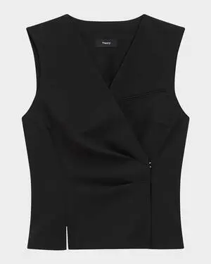 Draped Vests For Women