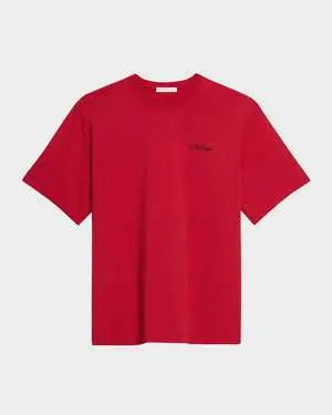 Helmut Lang Sketch T Shirt - Dp Red