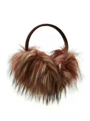 UNREAL FUR Faux-fur Earmuffs - Brown