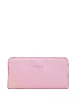 TOUS Zip-around Wallet - Pink