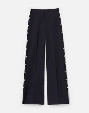 Women's Side Button Pants