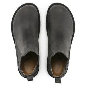 BIRKENSTOCK Stalon Leather Chelsea Boots - Graphite