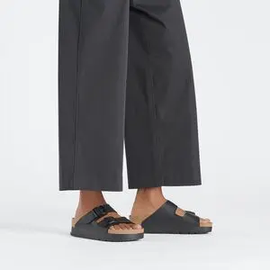 BIRKENSTOCK Arizona Flex Platform Birko-flor - Black