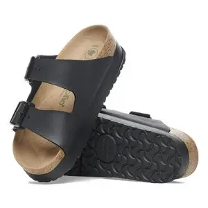 BIRKENSTOCK Arizona Flex Platform Birko-flor - Black