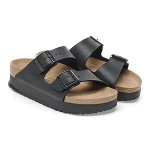 BIRKENSTOCK Arizona Flex Platform Birko-flor - Black
