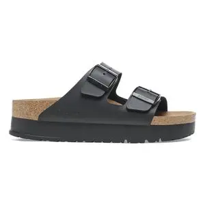 BIRKENSTOCK Arizona Flex Platform Birko-flor - Black