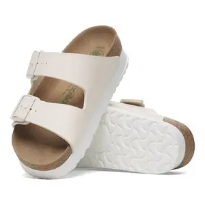 BIRKENSTOCK Arizona Flex Platform Birko-flor - Eggshell