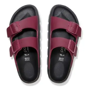 BIRKENSTOCK Arizona Chunky Birko-flor Sandals - Zinfandel