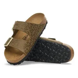 BIRKENSTOCK Arizona Synthetics - Leo Khaki