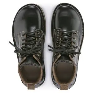 BIRKENSTOCK Birmingham Lace-up Ankle Boots - Black
