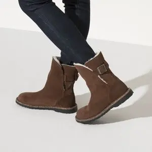 BIRKENSTOCK Uppsala Shearling Boots - Espresso