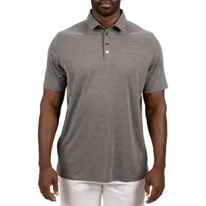 BLACK CLOVER Beau Polo Charcoal
