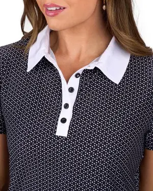 BLACK CLOVER Asteria Polo - Black